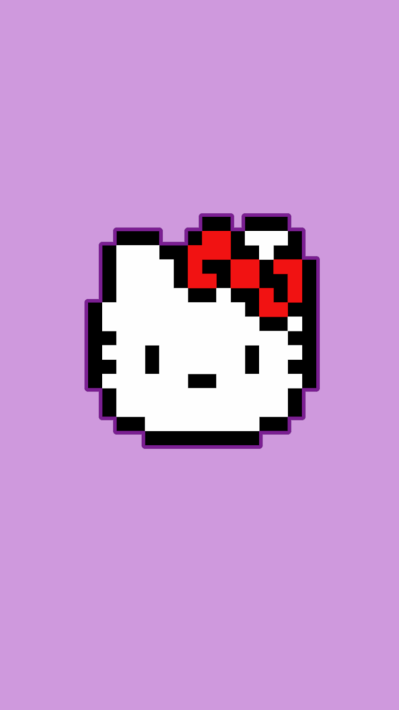 Como Desenhar A Hello Kitty Em Pixel Art - Parte 2 - Aprendartes