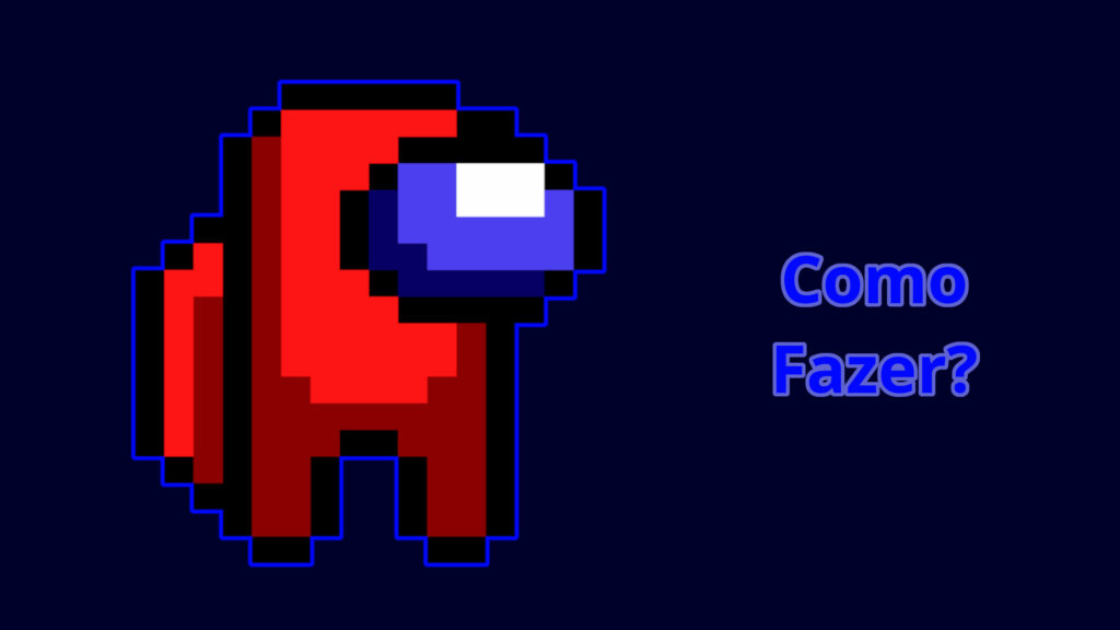 Como Desenhar O Personagem Do Among Us Em Pixel Art - Aprendartes